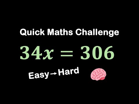 Can you get the fourth root? - Quick Maths Challenge 30