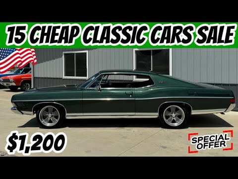 15 Cheap Classic Cars! Up for Sale by Owners, Today's Garage Gold Finds !!