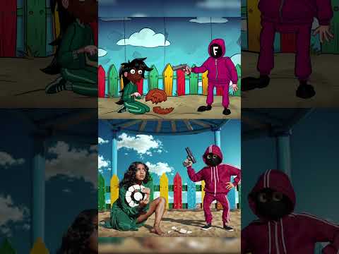 Stupidella Real Life Ep1 – "Stupidella Horror" Game - Squid Game Series