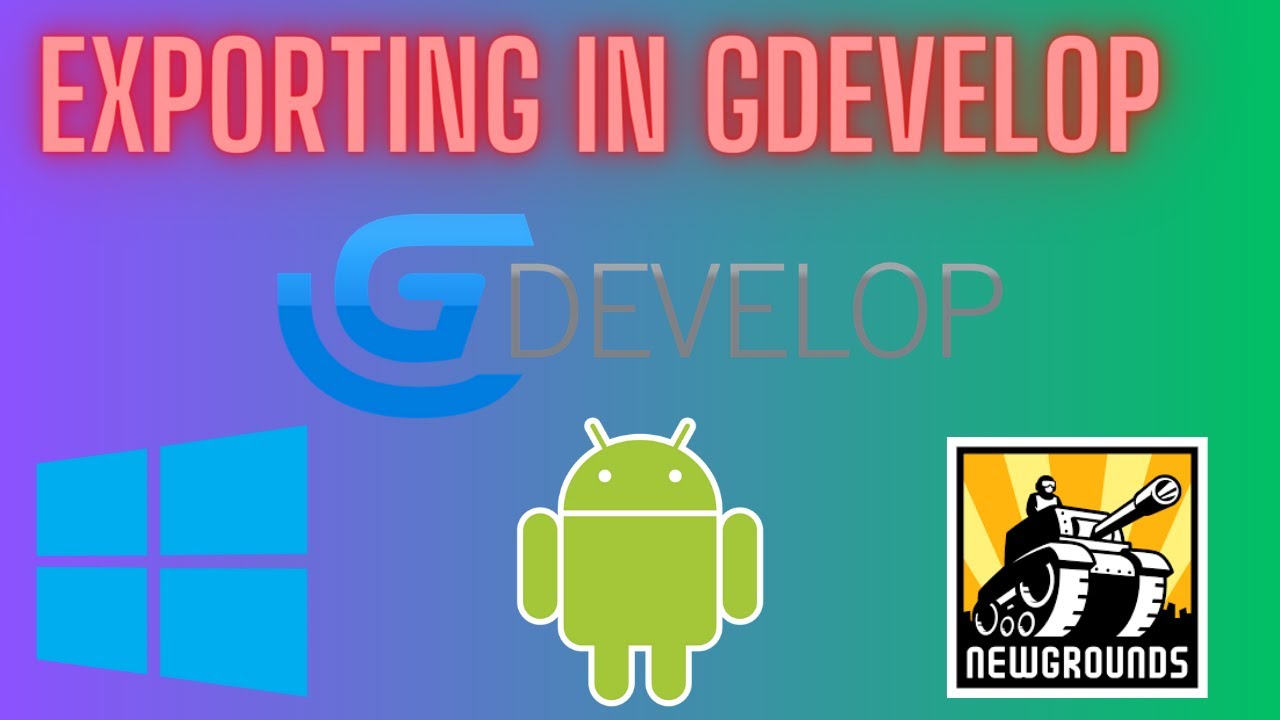 Exporting in Gdevelop! - Under 10 Minutes