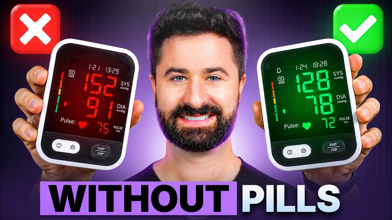 Lower Your Blood Pressure 20 Points by Doing LESS (Doctor Explains)