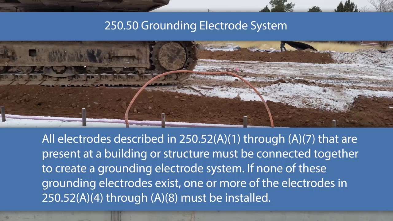 Types of Grounding Electrodes