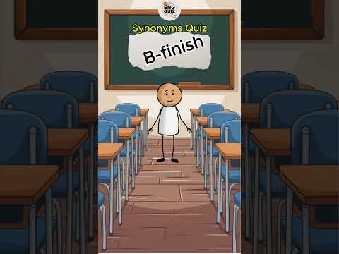 Tricky Synonyms Quiz! Test Your Vocabulary! #quiz #englishtest #englishchallenge#vocabularyquiz