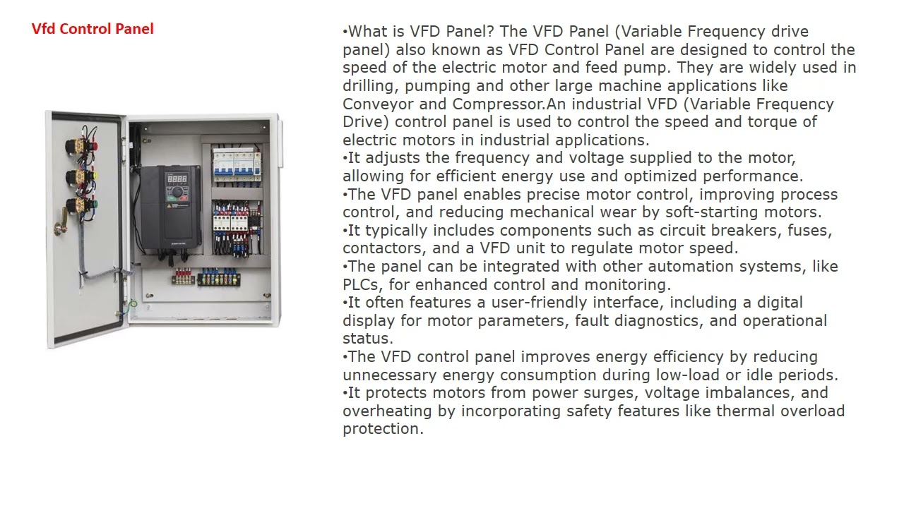 Vfd Control Panel