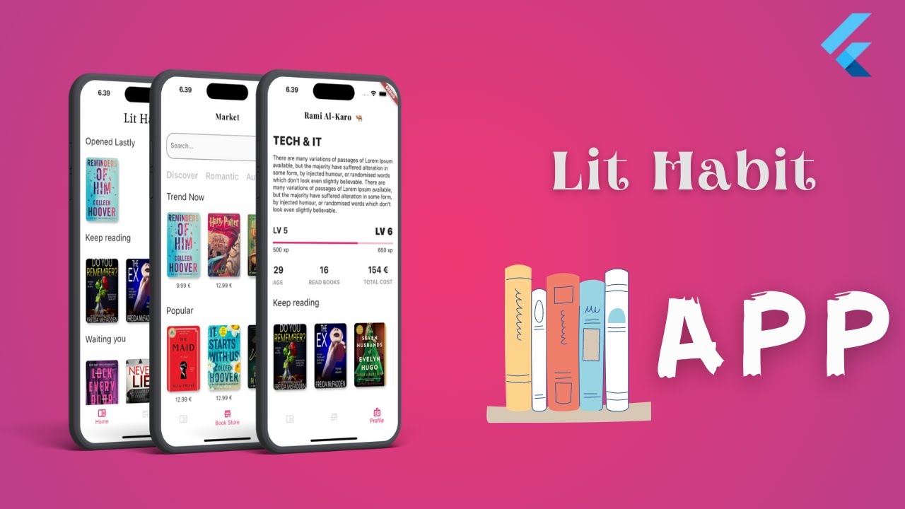 Building An 📚 Ebook Library Mobile App | Flutter Tutorial