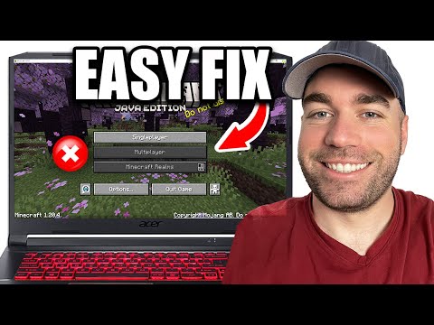 How To Fix Minecraft Multiplayer Not Working/Disabled - 2024