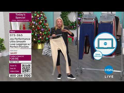 Joy Performance Ultra Smooth Luxe Legging w/Perfect Pock...