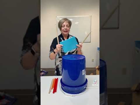 Bucket Drumming setup