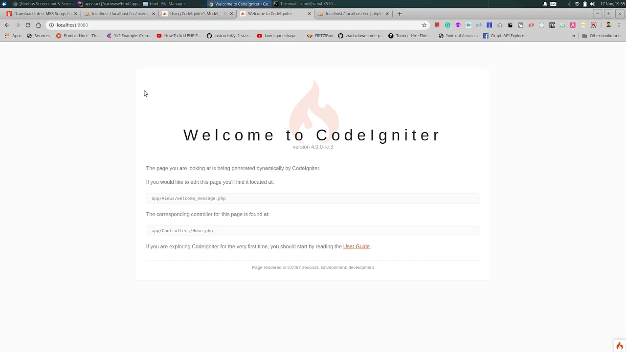 Codeigniter 4 Tutorial 2019 (PHP) - Model with CRUD