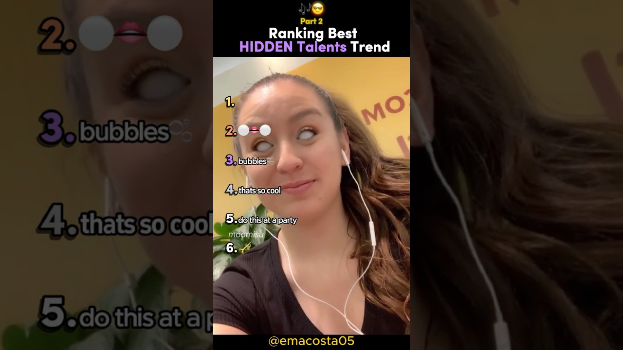 Ranking Best HIDDEN Talents Trend (Part 2) #hiddentalent