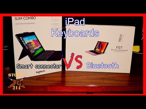 Smart connector VS Bluetooth iPad accessories - MUST HAVE..?- STUDIO-214