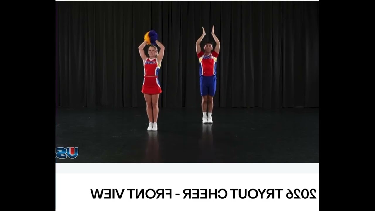 2026 TRYOUT CHEER - FRONT VIEW *FLIPPED*