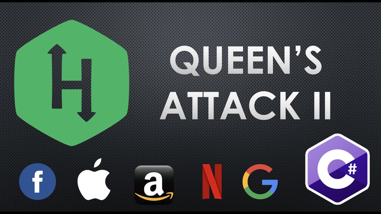 Queens Attack II  | Hackerrank | Medium | C# Solution |