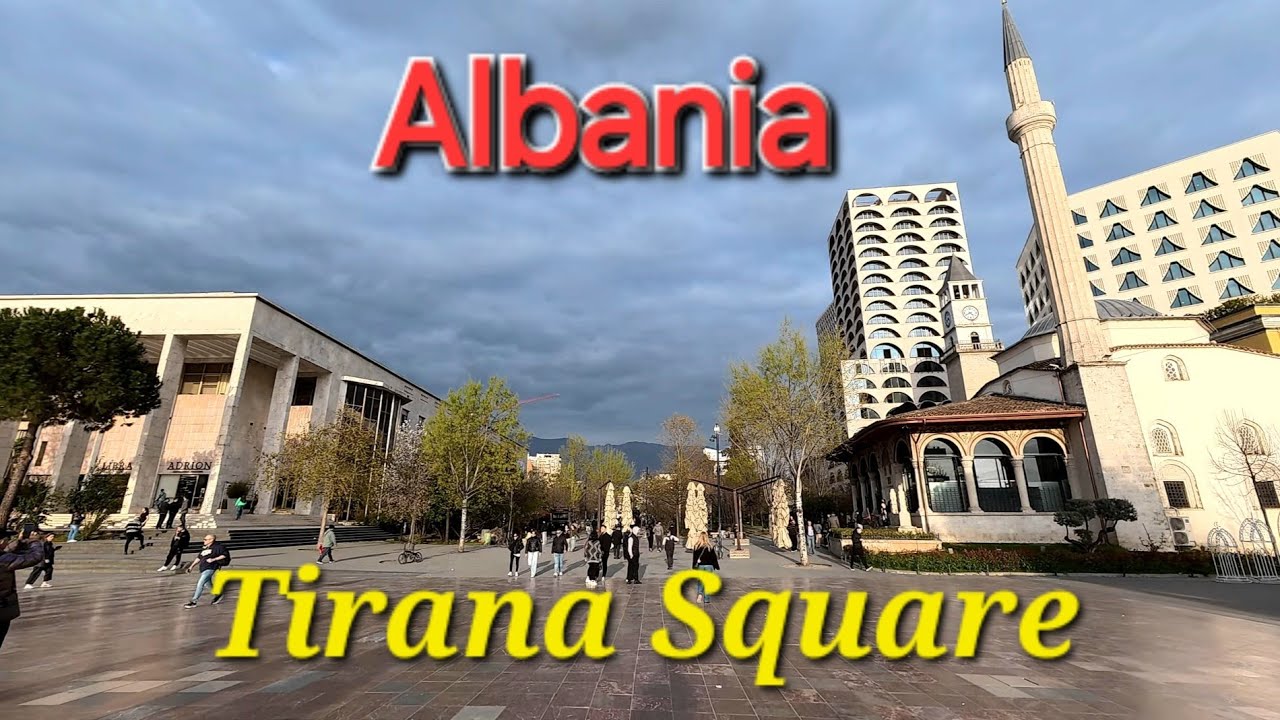 Why Everyone Talks About Skanderbeg Square 🇦🇱 (Tirana Explained)