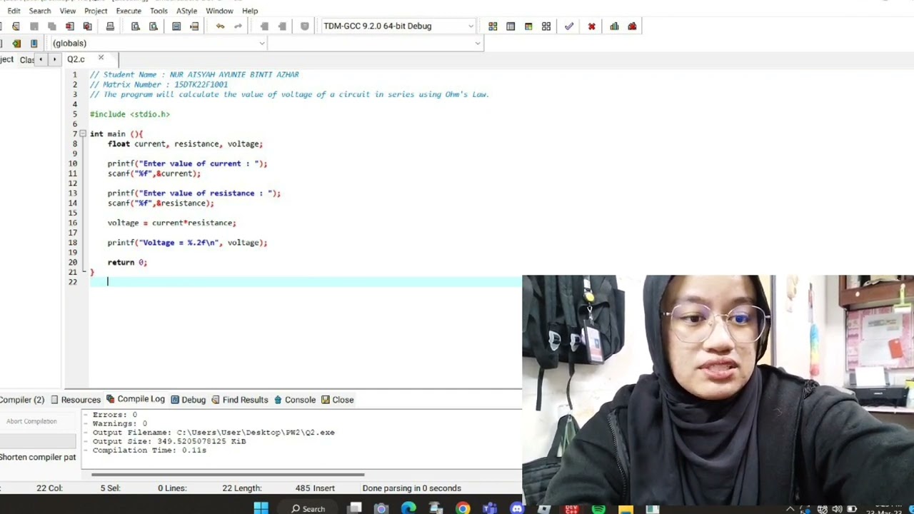 DEC20012 : Assessment Practical Work 2