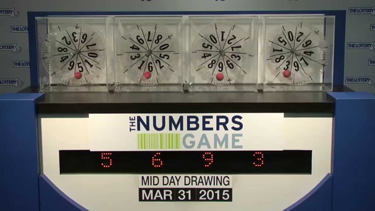 Midday Numbers Game Drawing: Tuesday, March 31, 2015