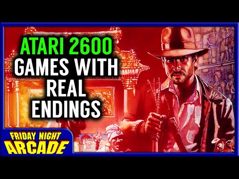 These Atari 2600 Games Have Real Endings! | Friday Night Arcade