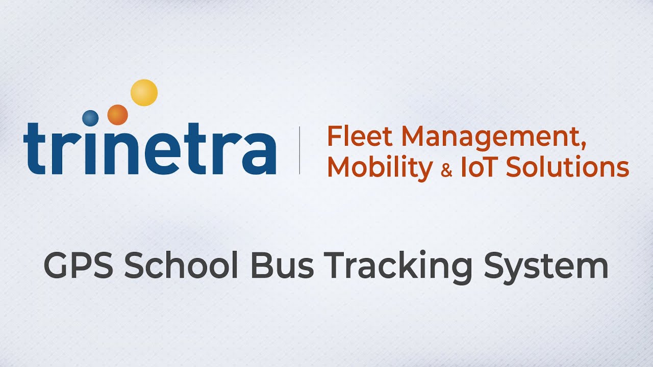Easy School Bus tracking by Trinetra's Fleet Management Solutions