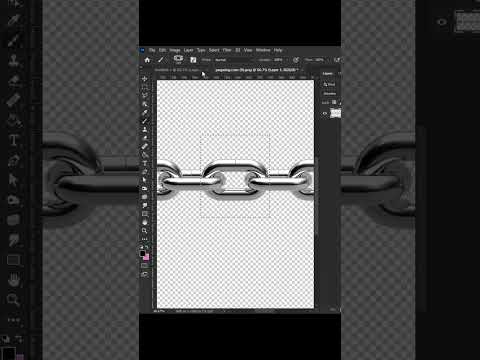 Make Chain Brush in PHOTOSHOP