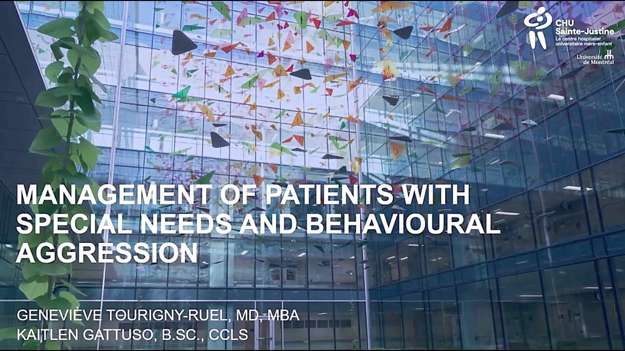 Management of patients with special needs
