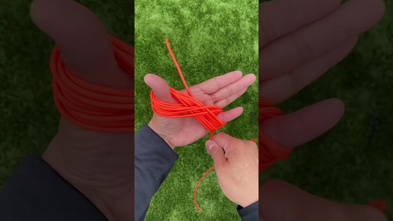 No tangle paracord deployment