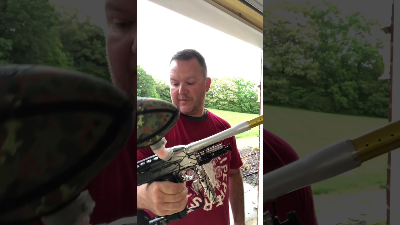 Angry Antle Autococker Shocktech Vortex Mini Paintball