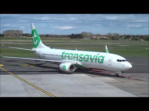 TRANSAVIA FRANCE 🇫🇷 Montpellier MPL Paris Orly ORY 🇫🇷 Boeing 737 800 ECONOMY [FULL FLIGHT REPORT]