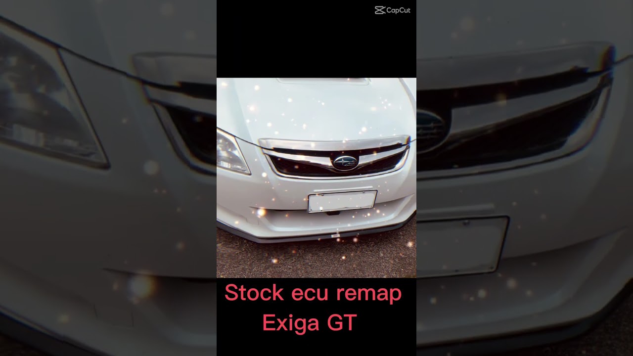 Subaru Exiga stock ecu remap
