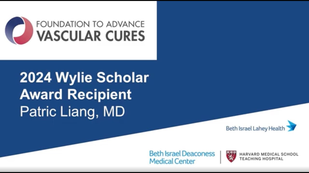 2024 Wylie Scholar - Patric Liang, MD