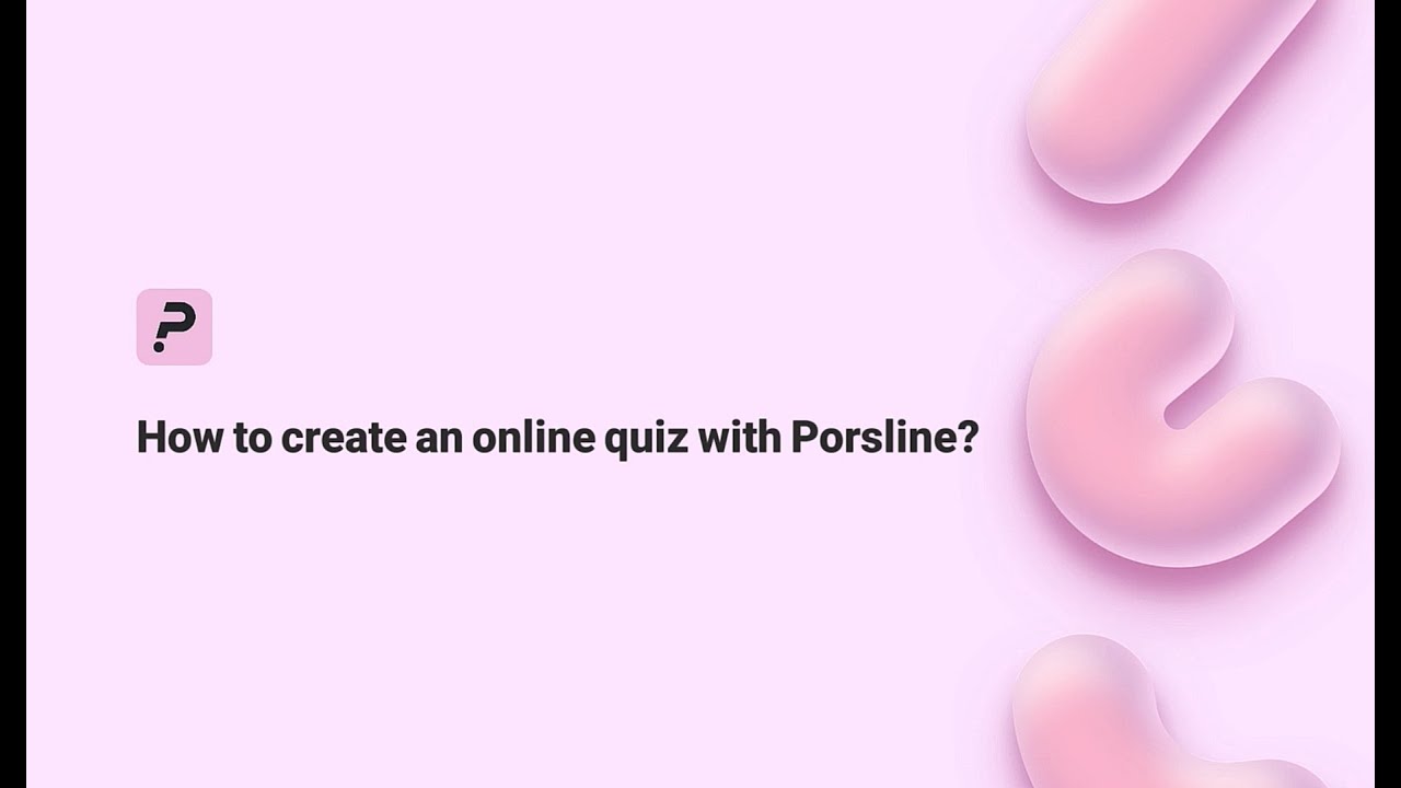 How to Create an Online Quiz with Auto-Grading | Porsline Tutorial