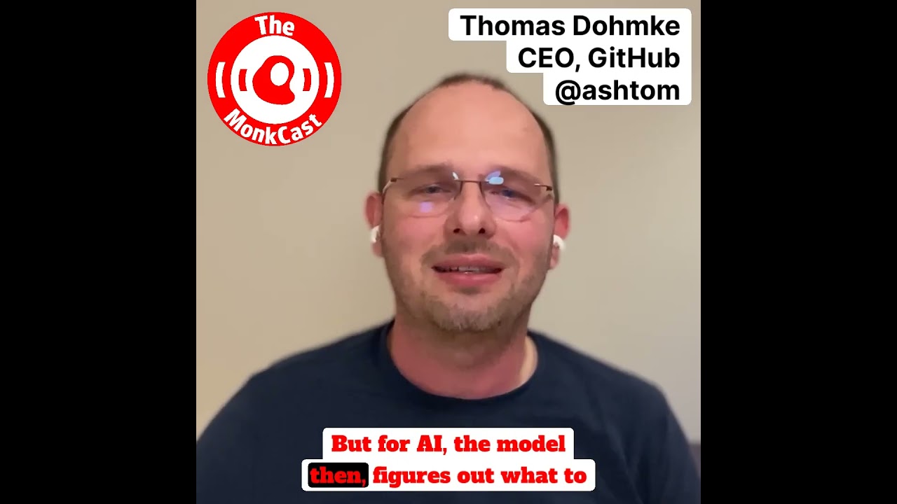 Thomas Dohmke, CEO of #GitHub, on #ai agents for self debugging & code review