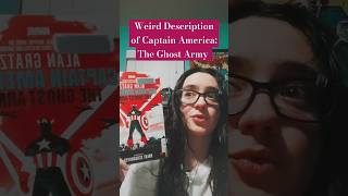 Describing #CaptainAmerica: The Ghost Army in an unexpected way #MarvelComics #graphicnovel #hamlet