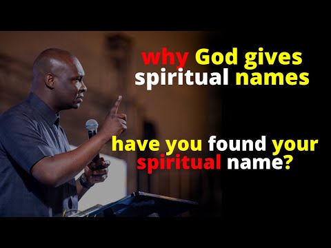 Have you found your spiritual name?| Apostle Joshua Selman