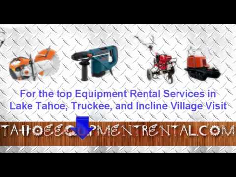 Lake Tahoe Equipment rentals, Truckee rental equipment, Incline Village