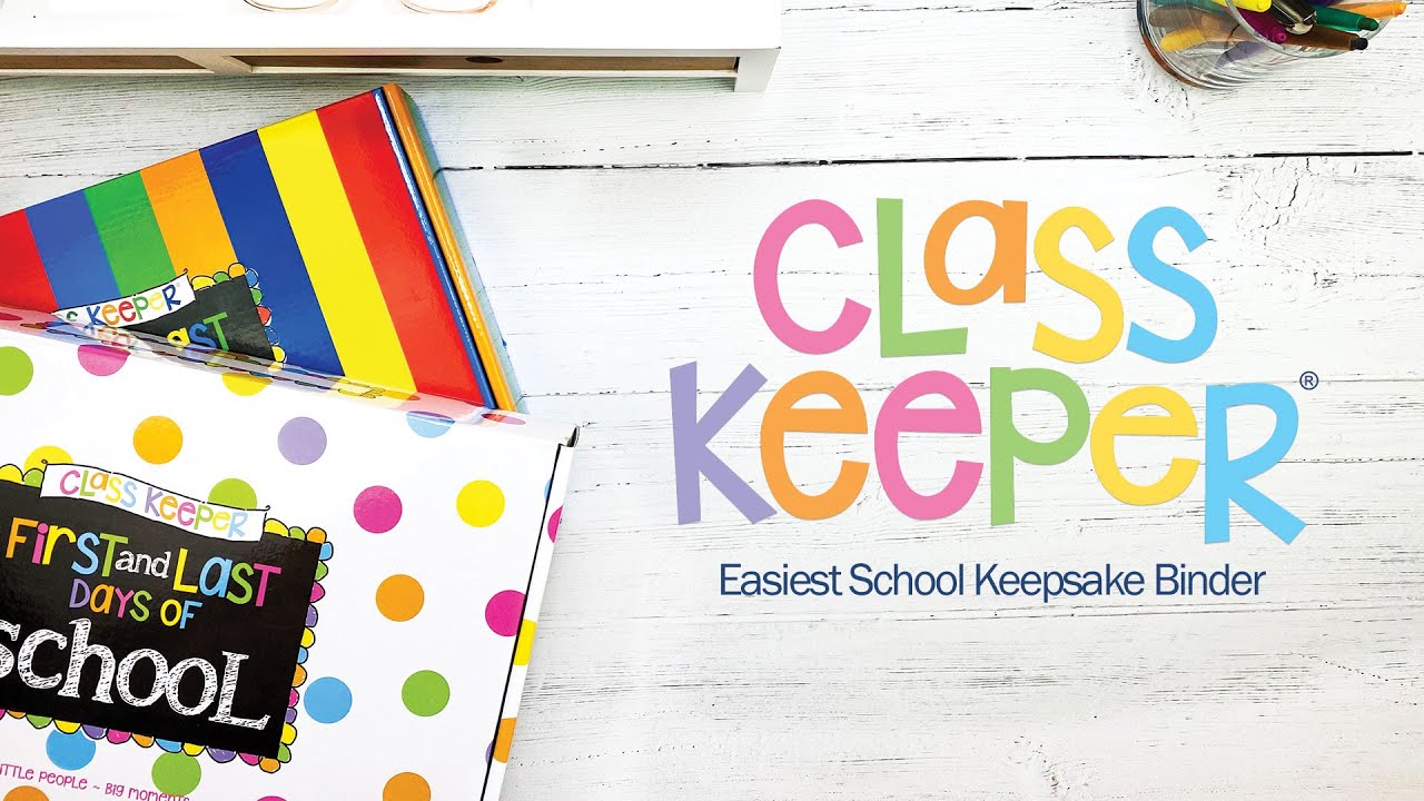 Class Keeper® Easiest School Days Memory Book | (2) Styles | Keepsake
