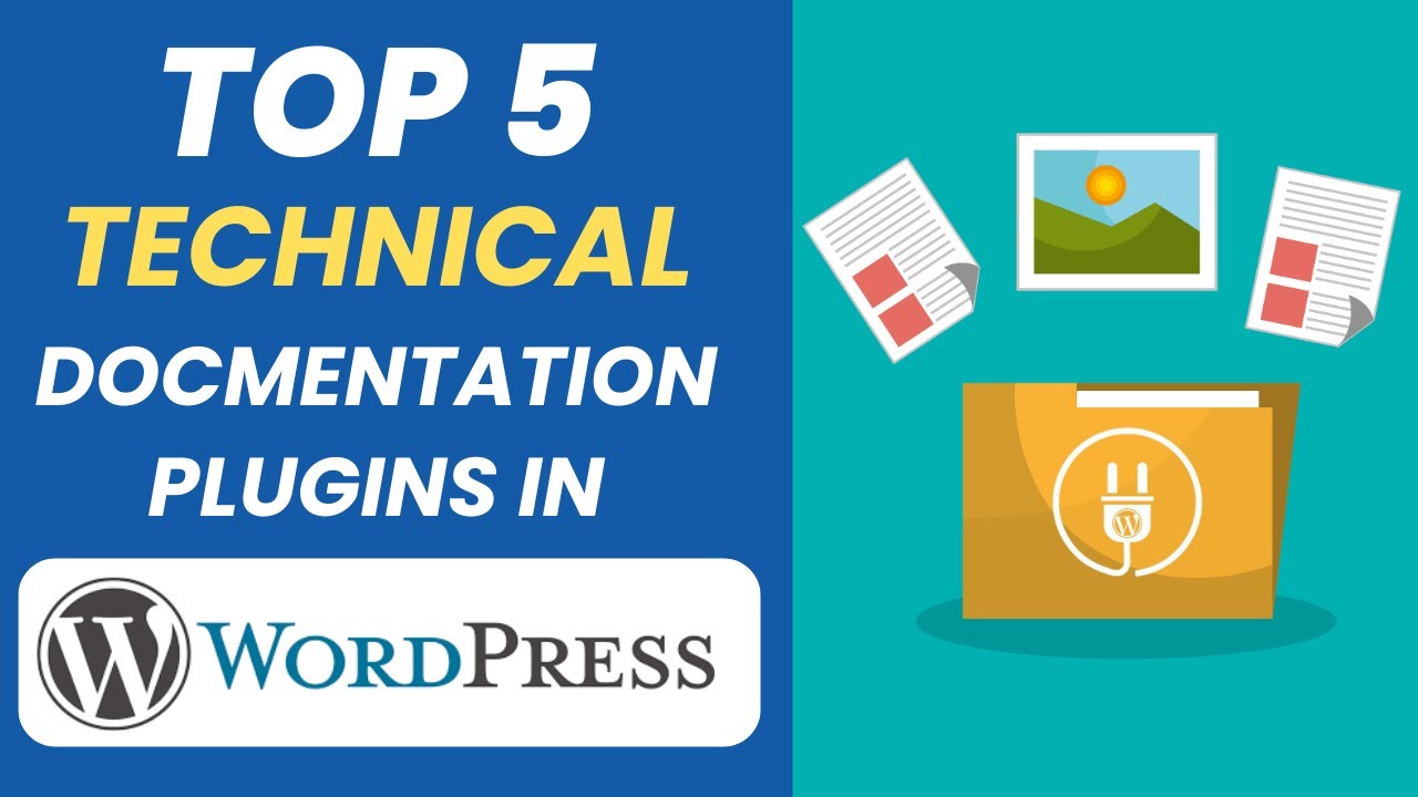 Top 5 Technical Documentation Plugins for WordPress Website