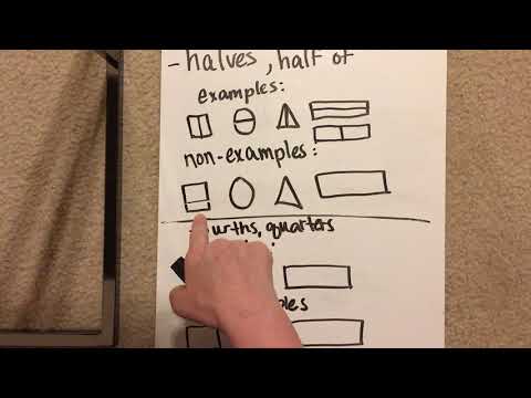 Examples and Non-Examples of Fractions