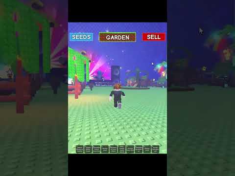 Disco Party in Grow a Garden?! 🪩🎉 #roblox #robloxedit #games #robloxgames #free