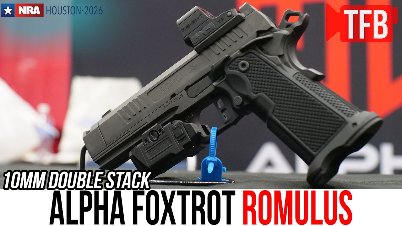 Alpha Foxtrot's 10mm Romulus Double Stack 1911