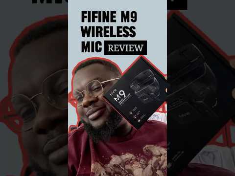 FIFINE M9 Wireless Lavalier Microphone | Tech Review