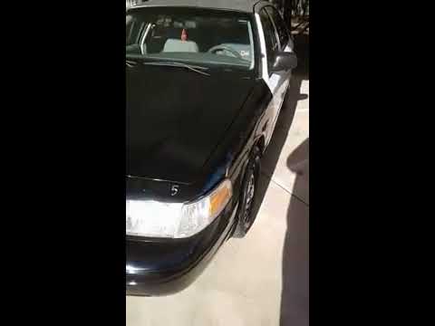 Black and white crown vic REVIEW