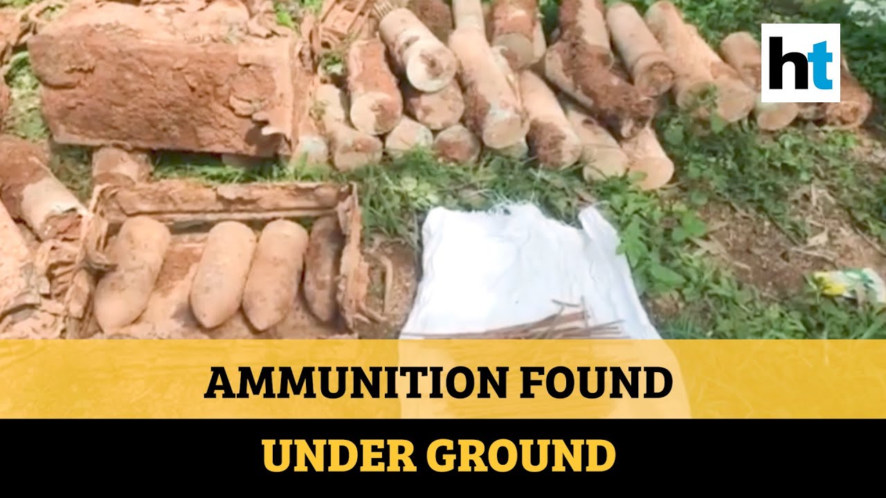 Watch: Man discovers ammunition reportedly from World War-II times in Imphal