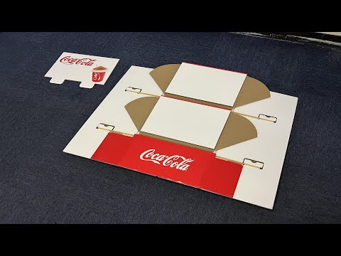 Just 1-second Assemble! Custom Cardboard POP UP Display! -Contact Us: info@popdisplay.me