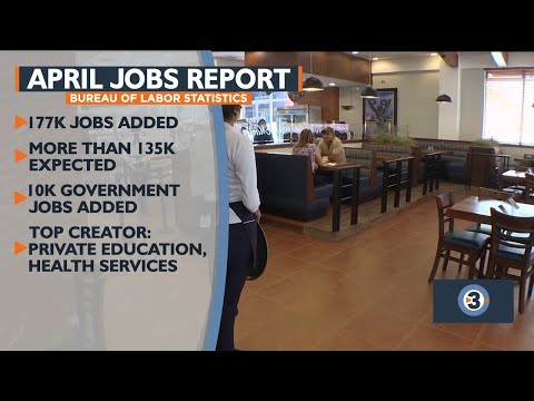 Bureau of Labor Statistics releases April jobs report