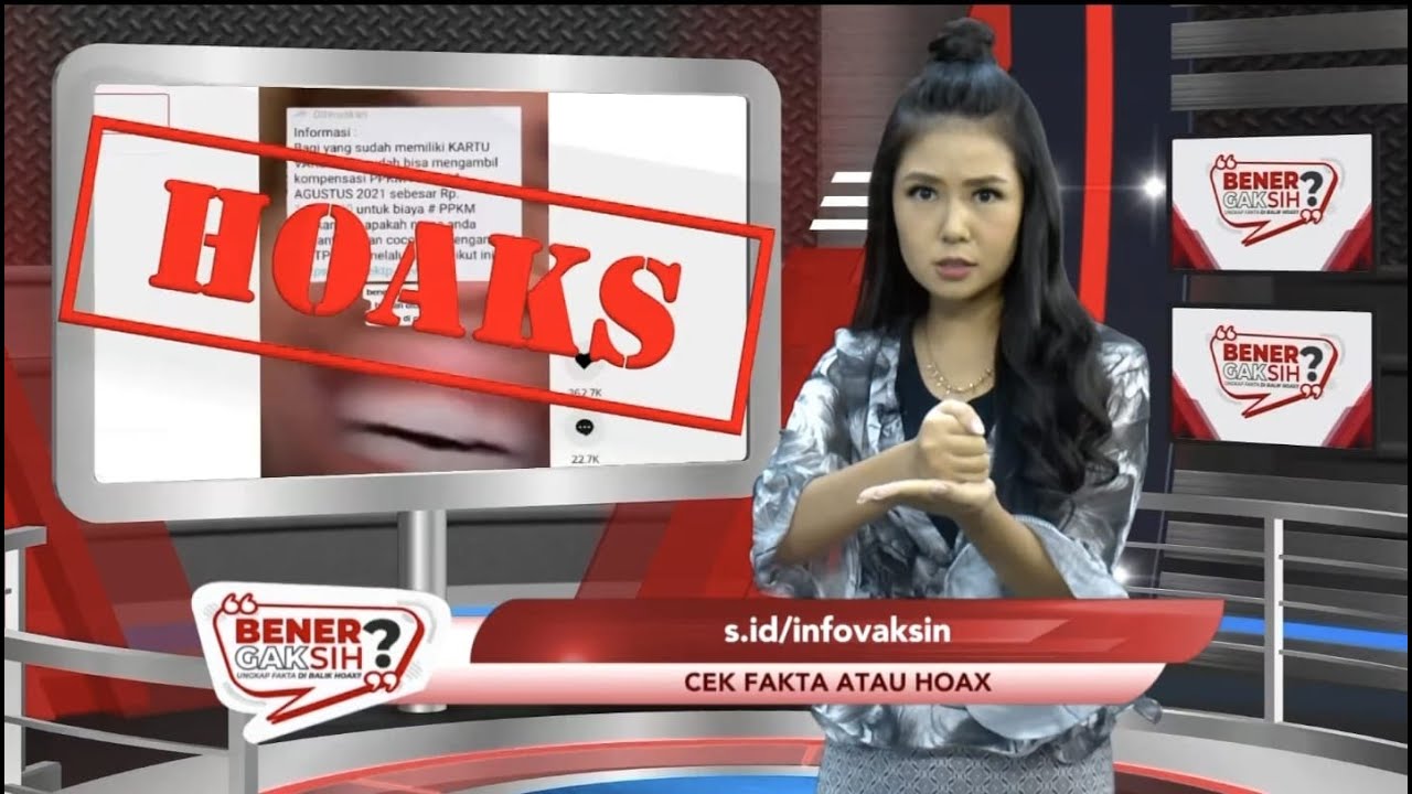 Miliki Sertifikat Vaksin Dapat Bansos Rp.1 Juta?