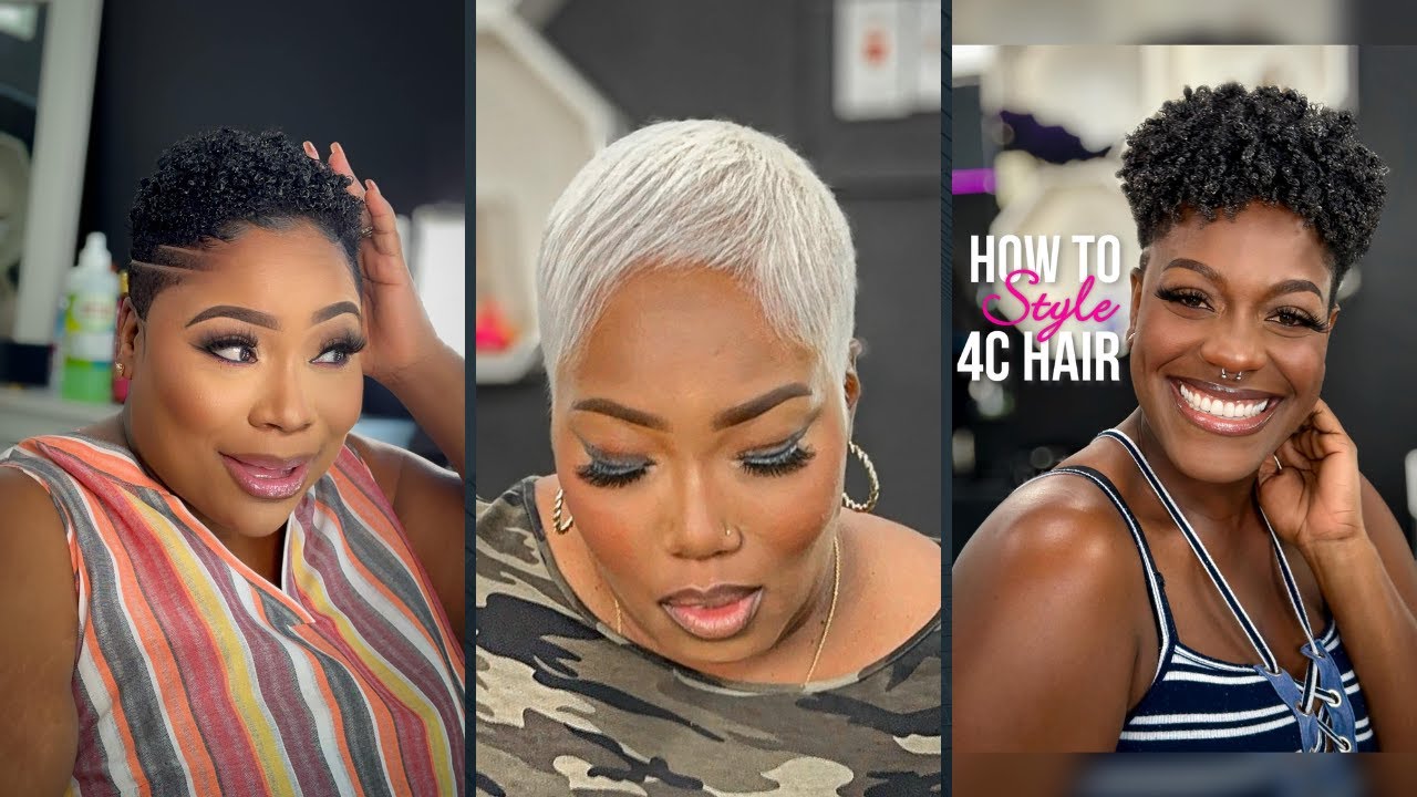 How To Style 4C Hair | 36 Cute Summer Short Hairstyle and Haircut Ideas for Black Women in 2024