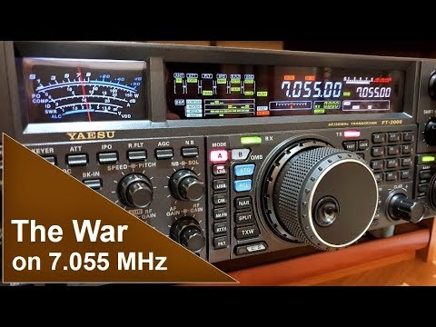 Ukrainian-Russian propaganda war on 7.055MHz