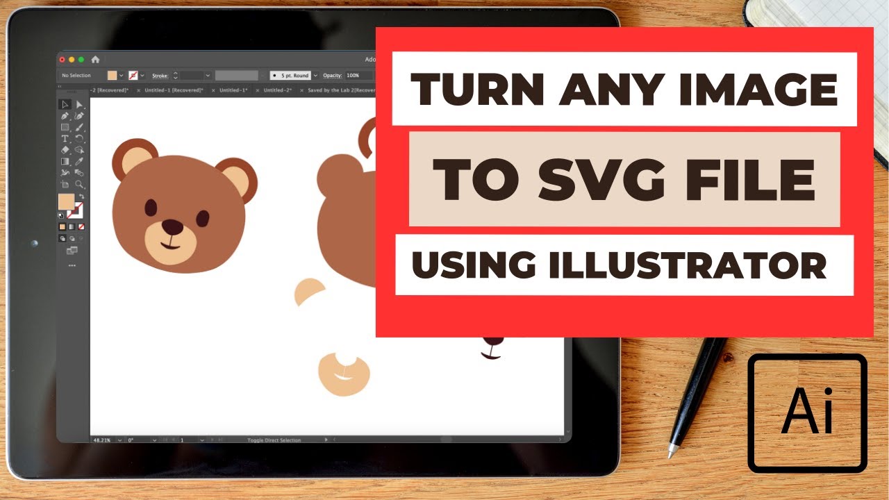 Turn Any Image into SVG in Adobe Illustrator: Step-by-Step Tutorial