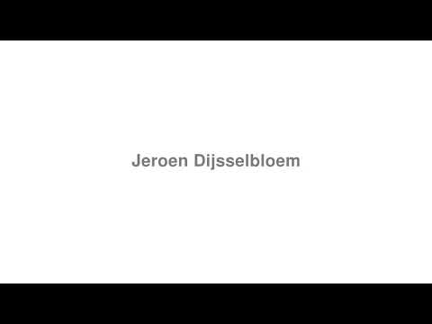 How to Pronounce "Jeroen Dijsselbloem"