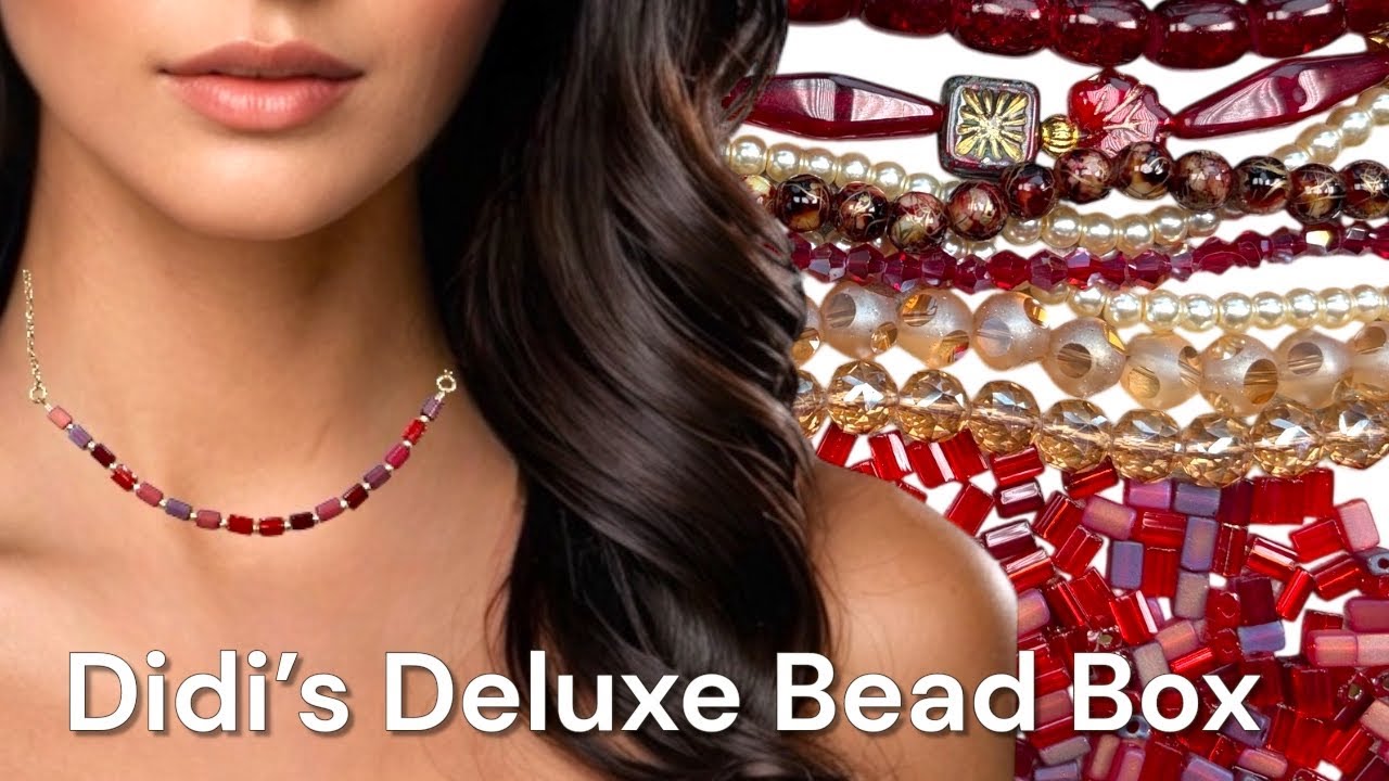 Didi’s Deluxe Bead Box Unboxing + DIY Dainty Necklace Tutorial